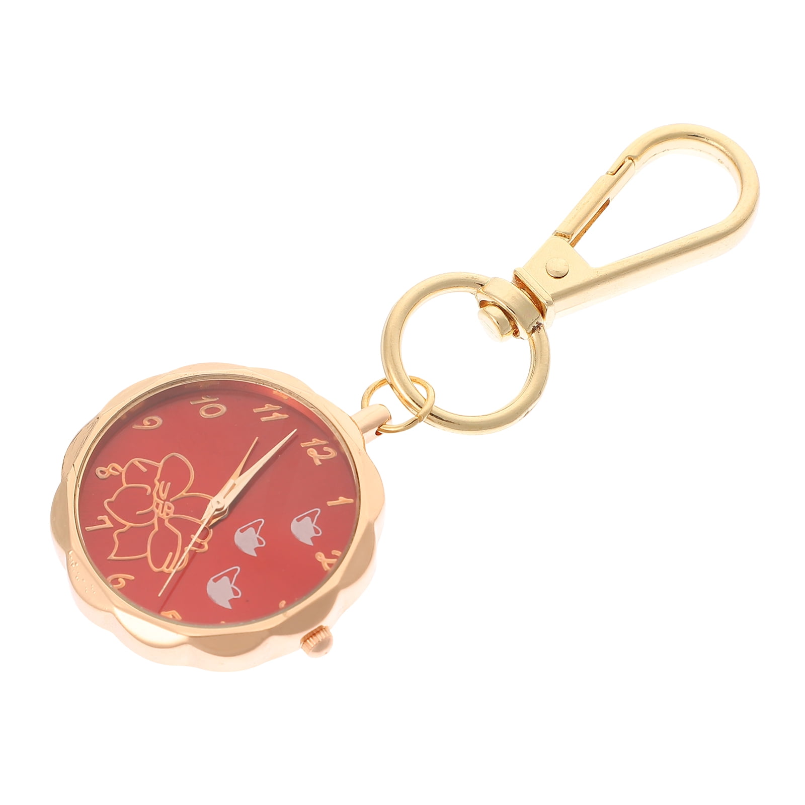 Keychain for Backpacks Pocket Watch Fob Nurse Table Easy to Carry ...