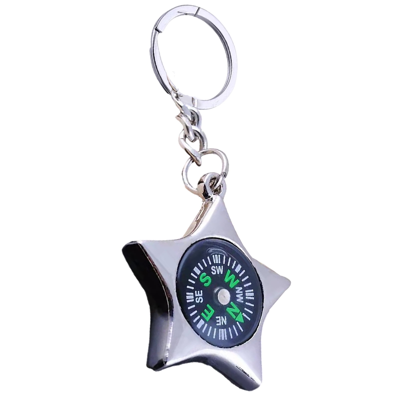 Keychains Compasses Hiking Compasses Navigation Waterproof Sighting ...
