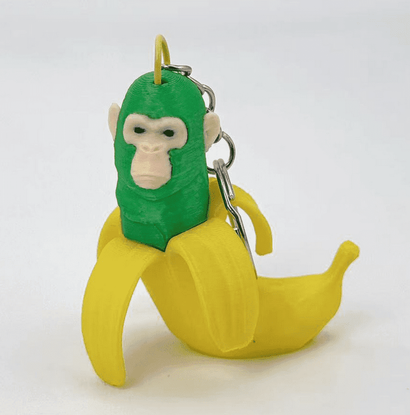 Keychains Cute Cool Keychains, Initial Keychains for Women, 3D Printed ...