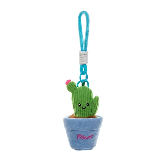 Keychains for Keys Women - 4.7 Inch Cute Green Plant Potted Desktop ...