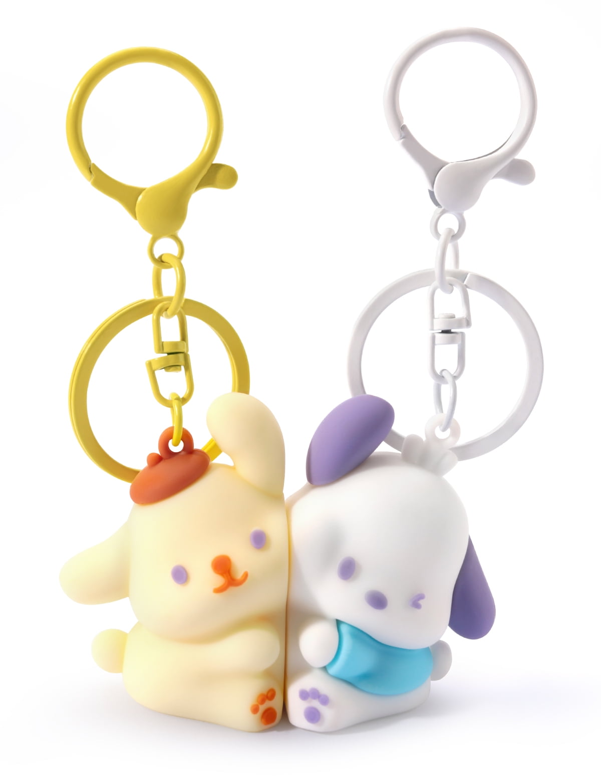 Keychains Magnetic Matching Keychains for Couples Cartoon Animal ...