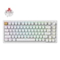 Keychron J2 Wireless Mechanical Keyboard, 2.4 GHz Bluetooth QMK 75% ...