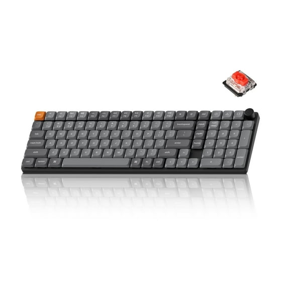 Keychron K17 Max Mechanical Keyboard with RGB Backlit Wireless & Wired ...