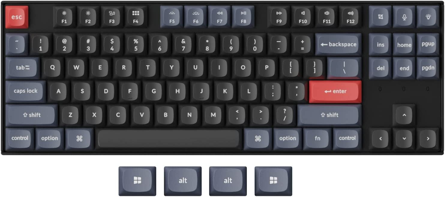 Keychron K8 Pro Keyboard】: Compared with the K8, the K8 Pro has been ...