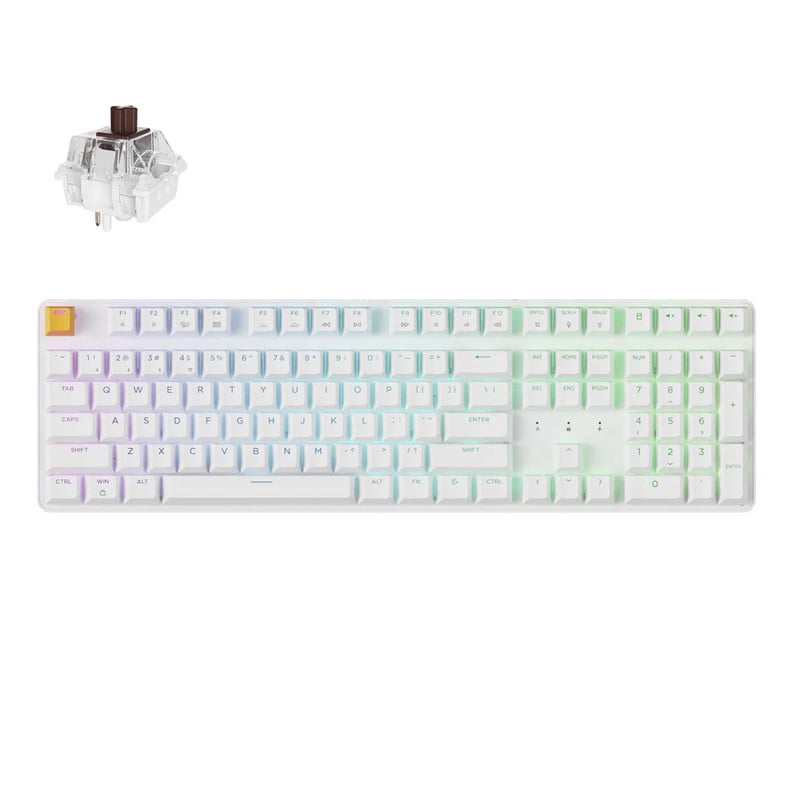 Keychron KJ5 Wireless Custom Mechanical Keyboard, 2.4 GHz Bluetooth QMK ...