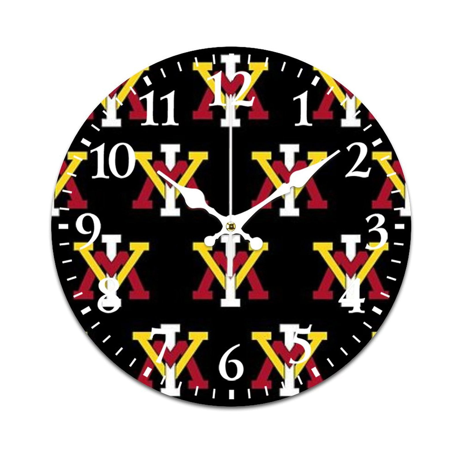 Keydets-VMI Wall Clock Modern Design Clocks Wall Hanging Home Office ...