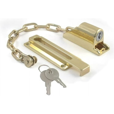Stainless Door Chain Lock,Chain, Door Mount,Easy to Install, Heavy Duty ...