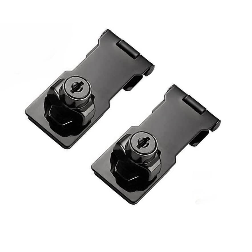 Keyed Hasp Locks Twist Knob Keyed Locking Hasp for Small Doors ...