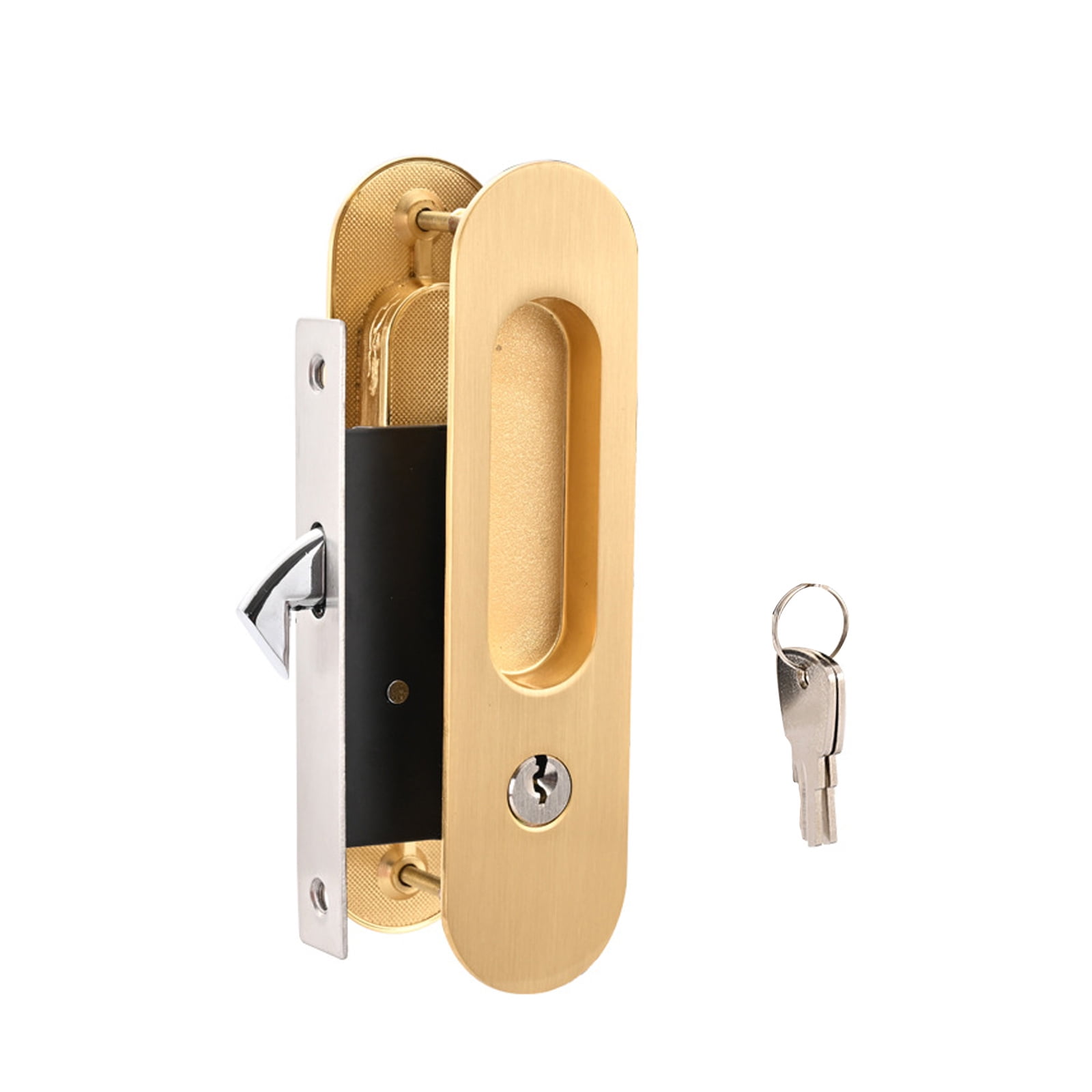 Keyed Interior Door Lock Reversible Installation Zincs Alloys ...