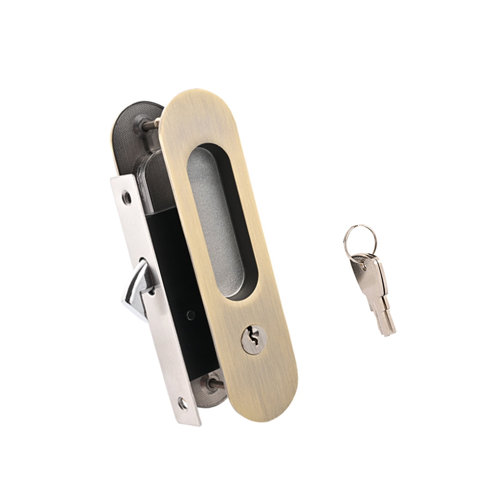 Keyed Interior Door Lock Reversible Installation Zincs Alloys ...