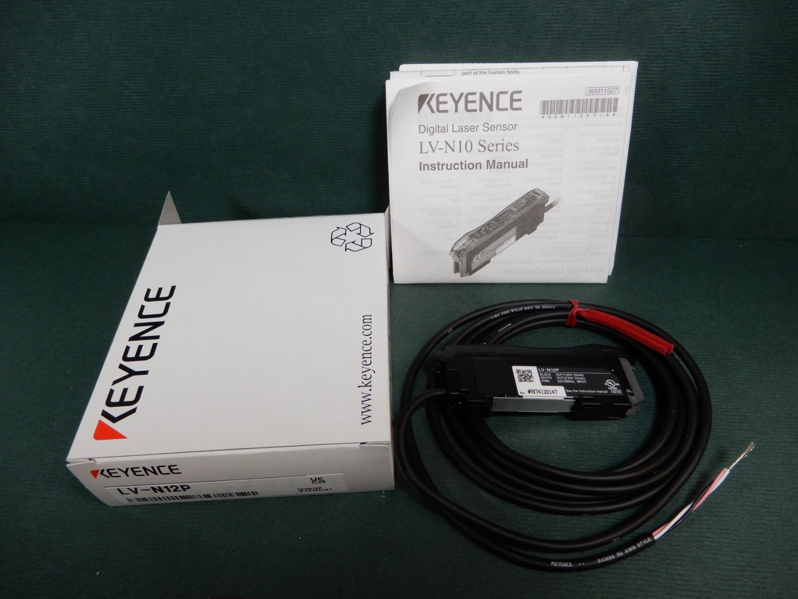 Keyence LV-N12P Laser Sensor Amplifier NOS - Walmart.com