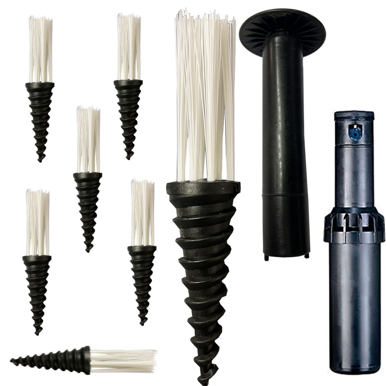 Keyfit Tools Sprinkler Head Marker Flag (7 Markers With 1 Installation ...