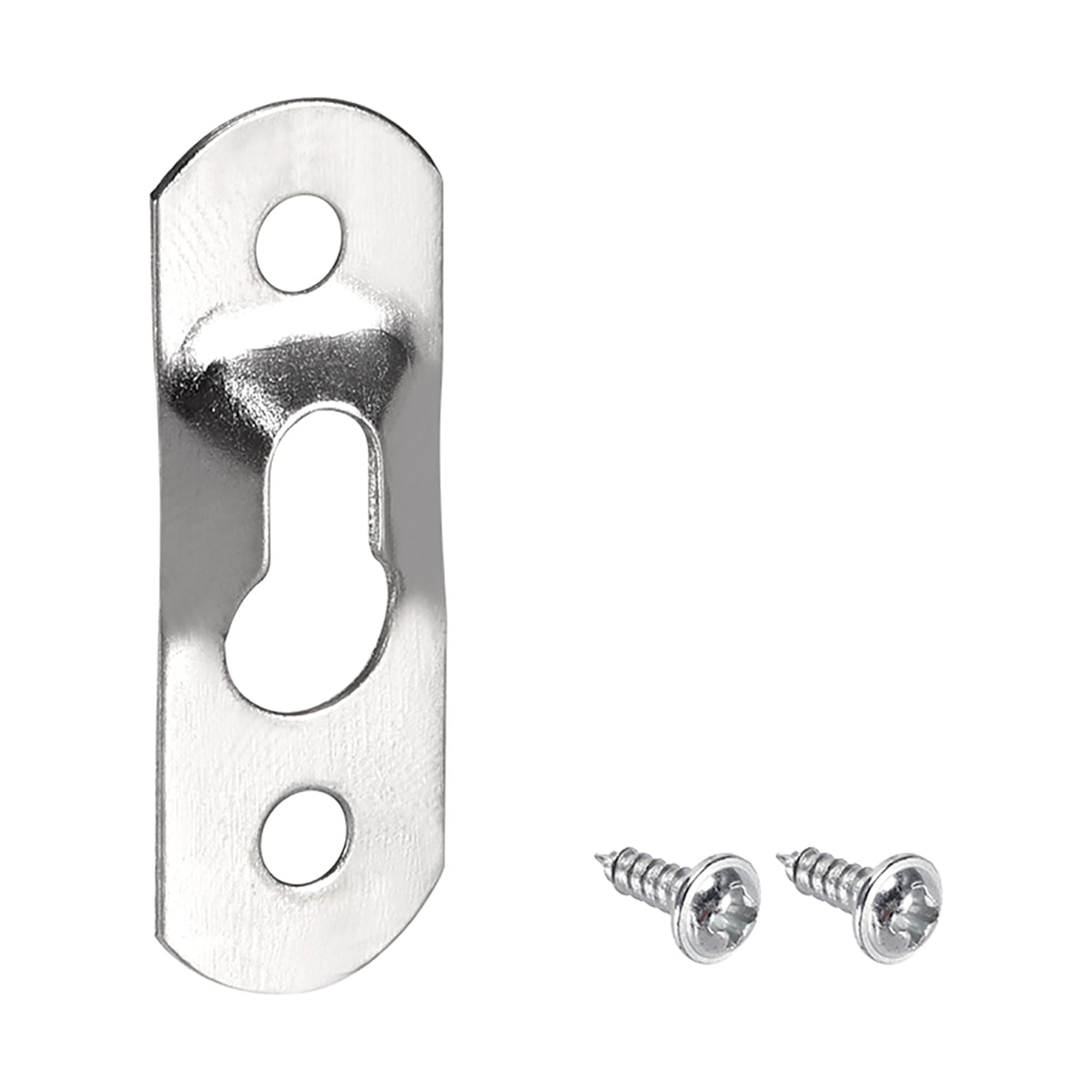 Keyhole Hanging Plate, 37mm x 13mm Single Hole Hook for Picture Frames ...