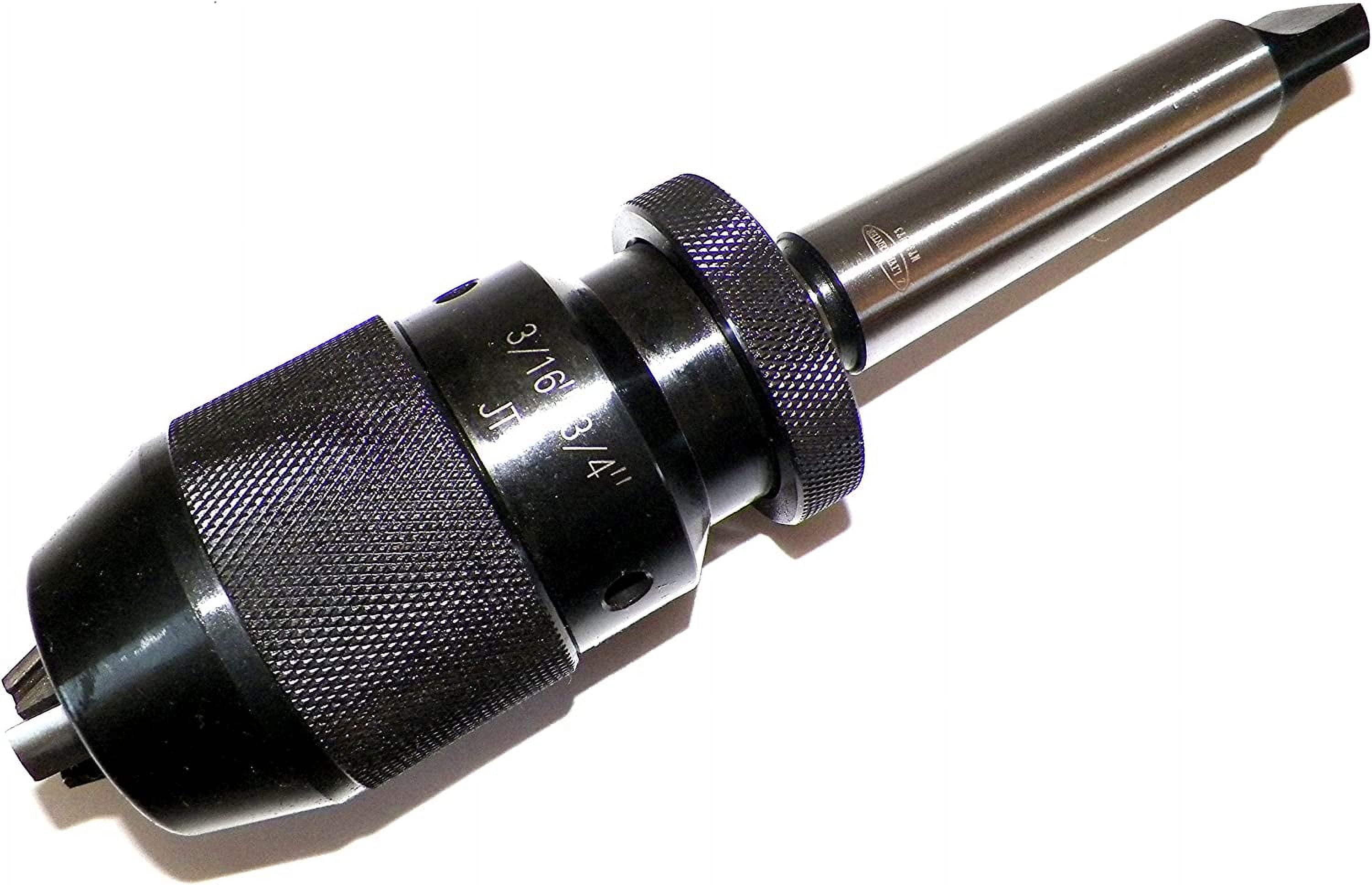 Keyless 3/16"-3/4" Drill Chuck With Morse Taper #4 MT4 Arbor - Walmart.com