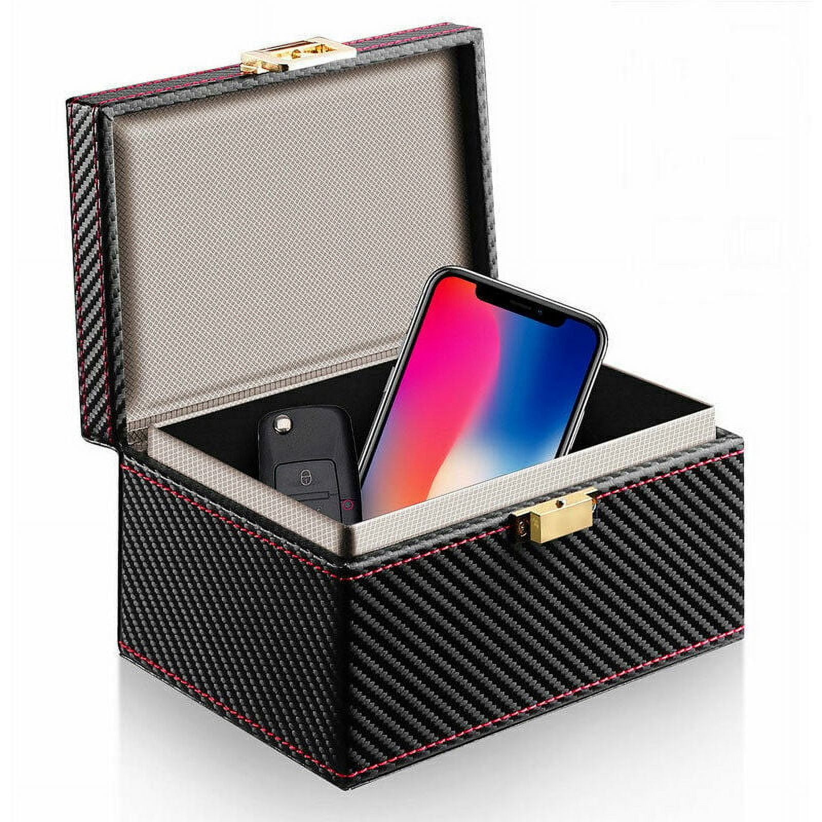 Keyless Car Key Security Box, Faraday Cage Box Contactless Key ...