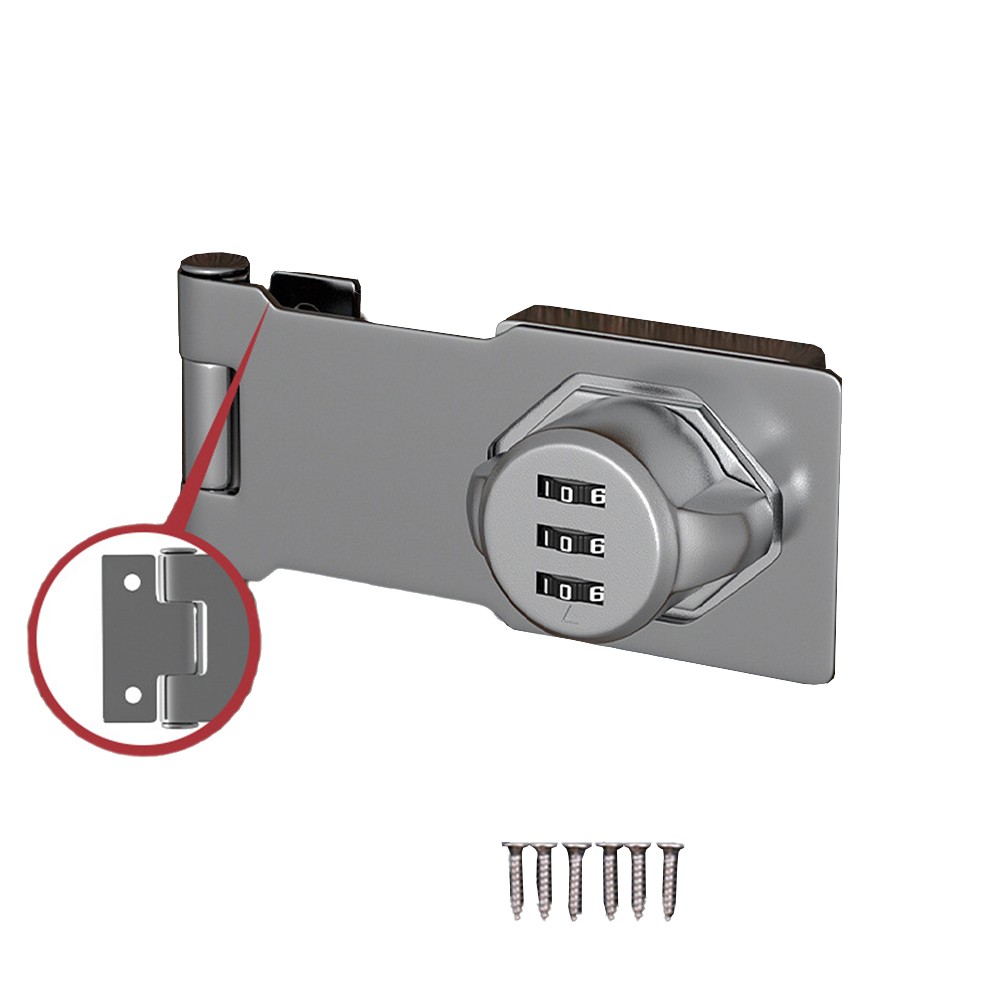 Keyless Combination Burglar Lock Password Unlock Double Opening Digital ...