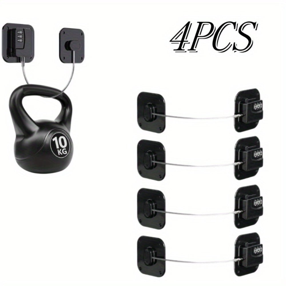Keyless Combination Security Locks 4-Pack, Smart Home Protection for ...