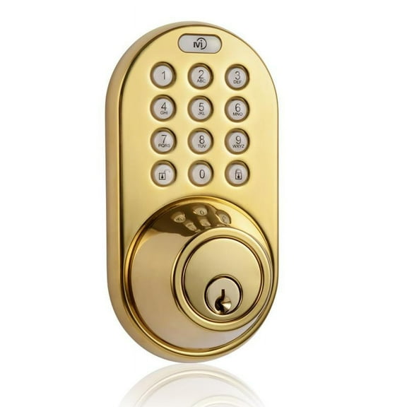 Keypad Smart Door Knob Lock, Keyless Entry Digital Lock with Handle ...