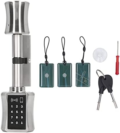Keyless Entry Door Lock, Electric Lock Stainless Steel Brass Low ...