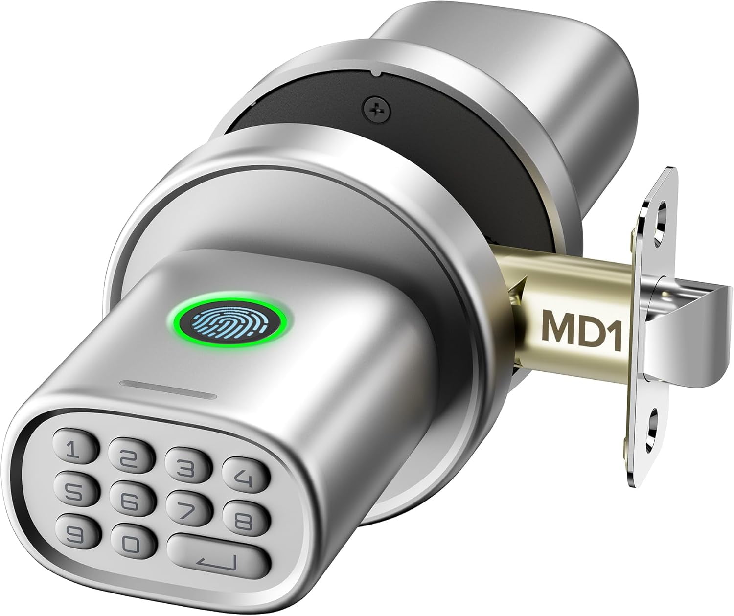 Keyless Entry Door Lock, Fingerprint Door Lock with Keypad Biometric ...