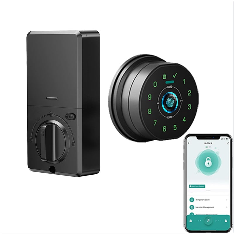 Keyless Entry Door Lock,Keypad with Code & Palm Vein Recognition Smart ...