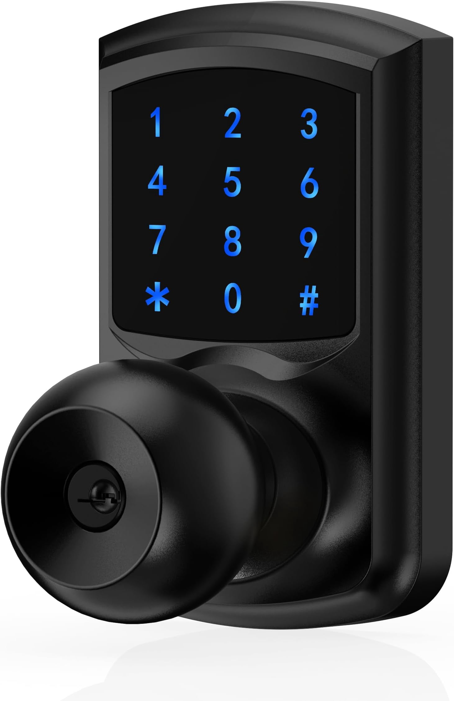 Keyless Entry Door Lock with Code, Keypad Door Lock with Handle ...