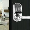 Stainless Steel Keyless Entry Door Lock with Right Handle and Keypad ...