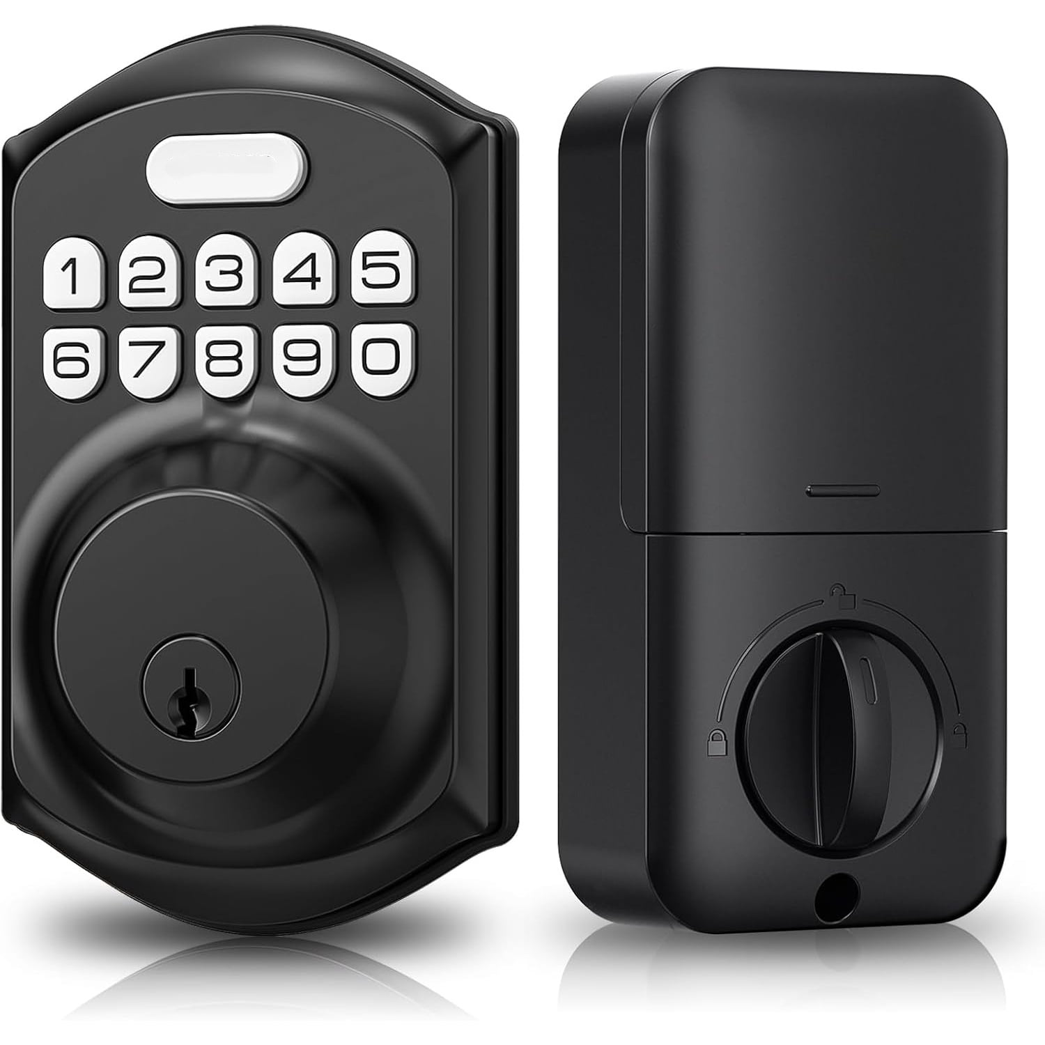 Keyless Entry Door Lock with Keypad - Smart Deadbolt Lock for Front ...