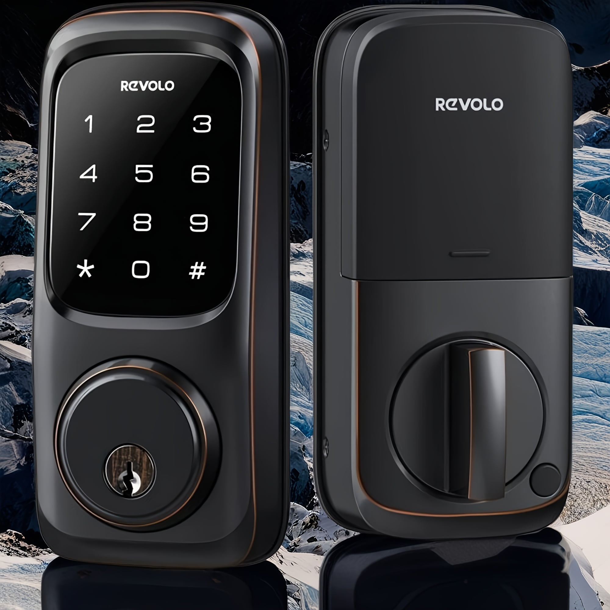 Keyless Entry Electronic Door Lock Suitable for Front Door - Smart ...