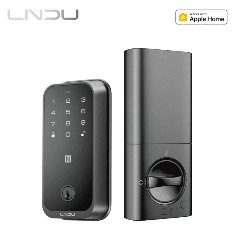 Keyless Entry Fingerprint Door Lock with Apple Home, Tap to Unlock ...