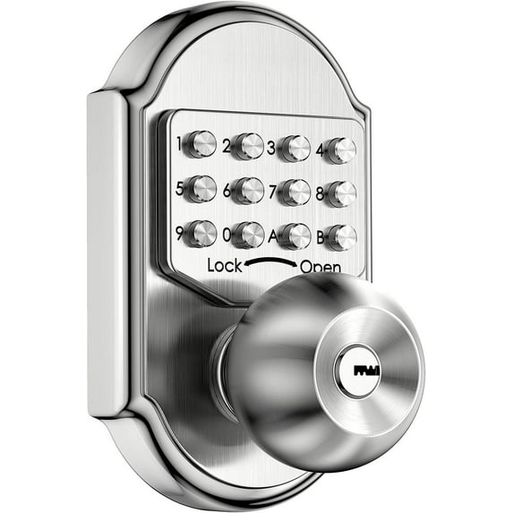 Keyless Entry Keypad Deadbolt Door Lock 304 Stainless Sabbath Lock ...