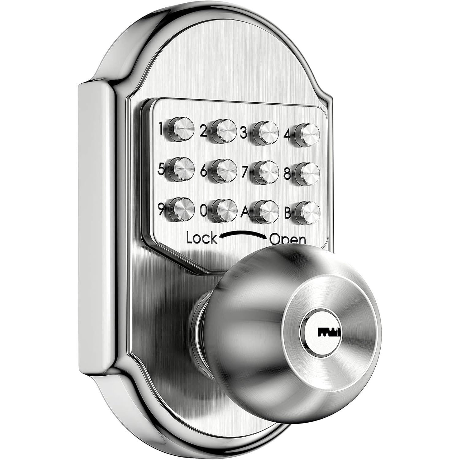 Keyless Entry Keypad Deadbolt Door Lock 304 Stainless Steel Sabbath ...