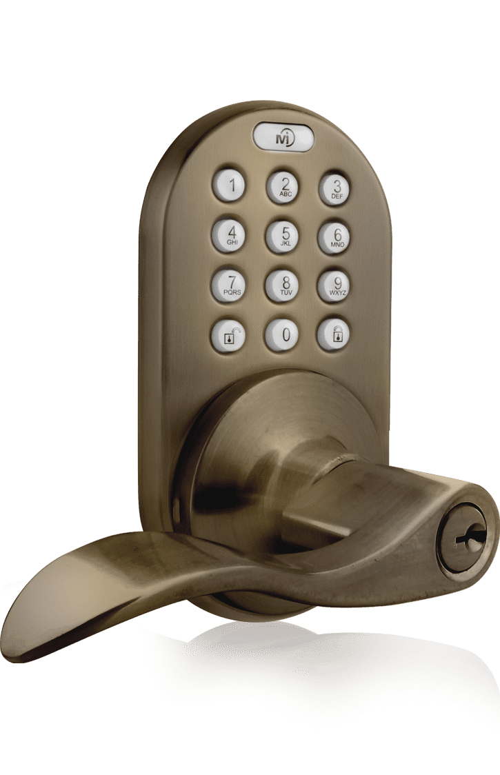Keyless Entry Lever Handle Door Lock with Electronic Digital Keypad ...