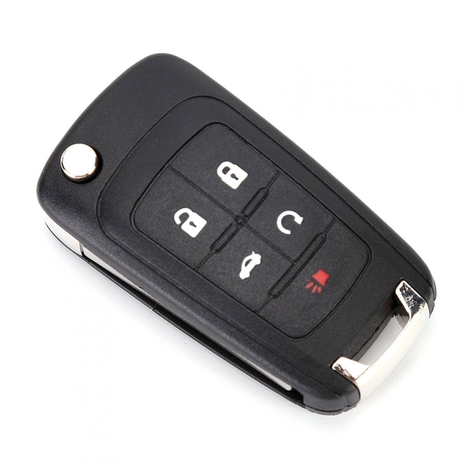 Keyless Entry Remote, 5 Buttons Cover Replacement Key Fob Case Key Fob ...