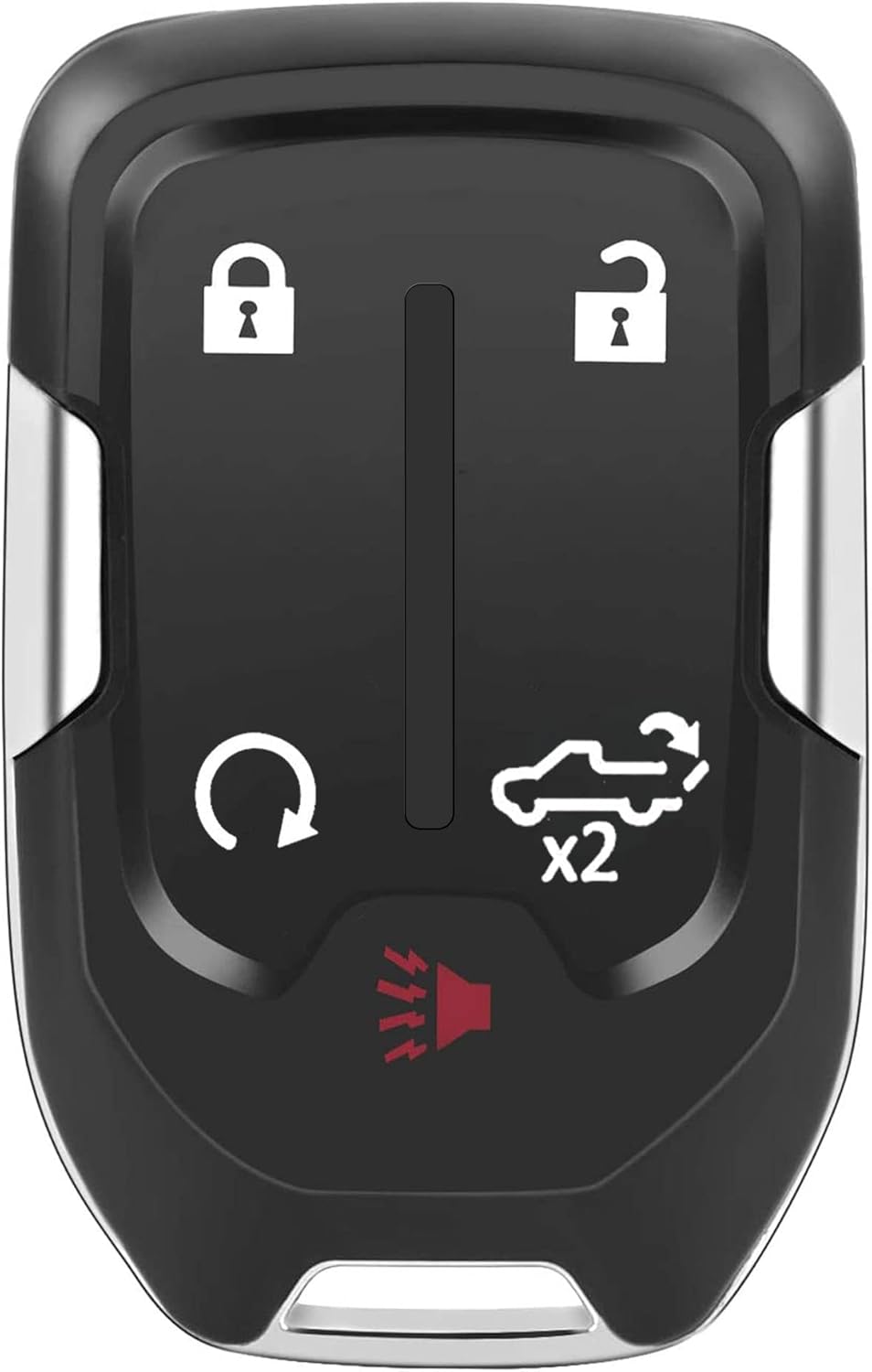 Keyless Entry Remote Key Fob, 5 Button Car Proximity Smart Key Fit for ...