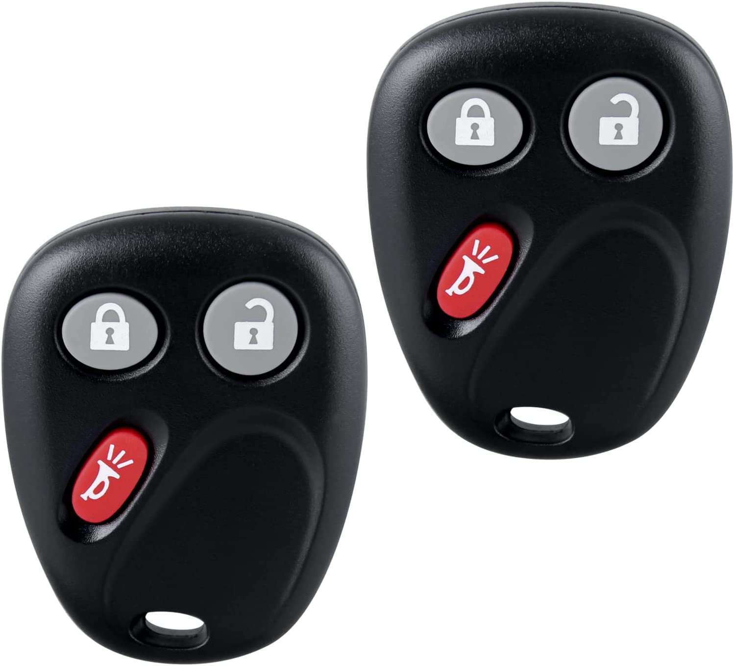 Keyless Entry Remote Key Fob LHJ011 Compatible with 2003-2007 Chevy ...