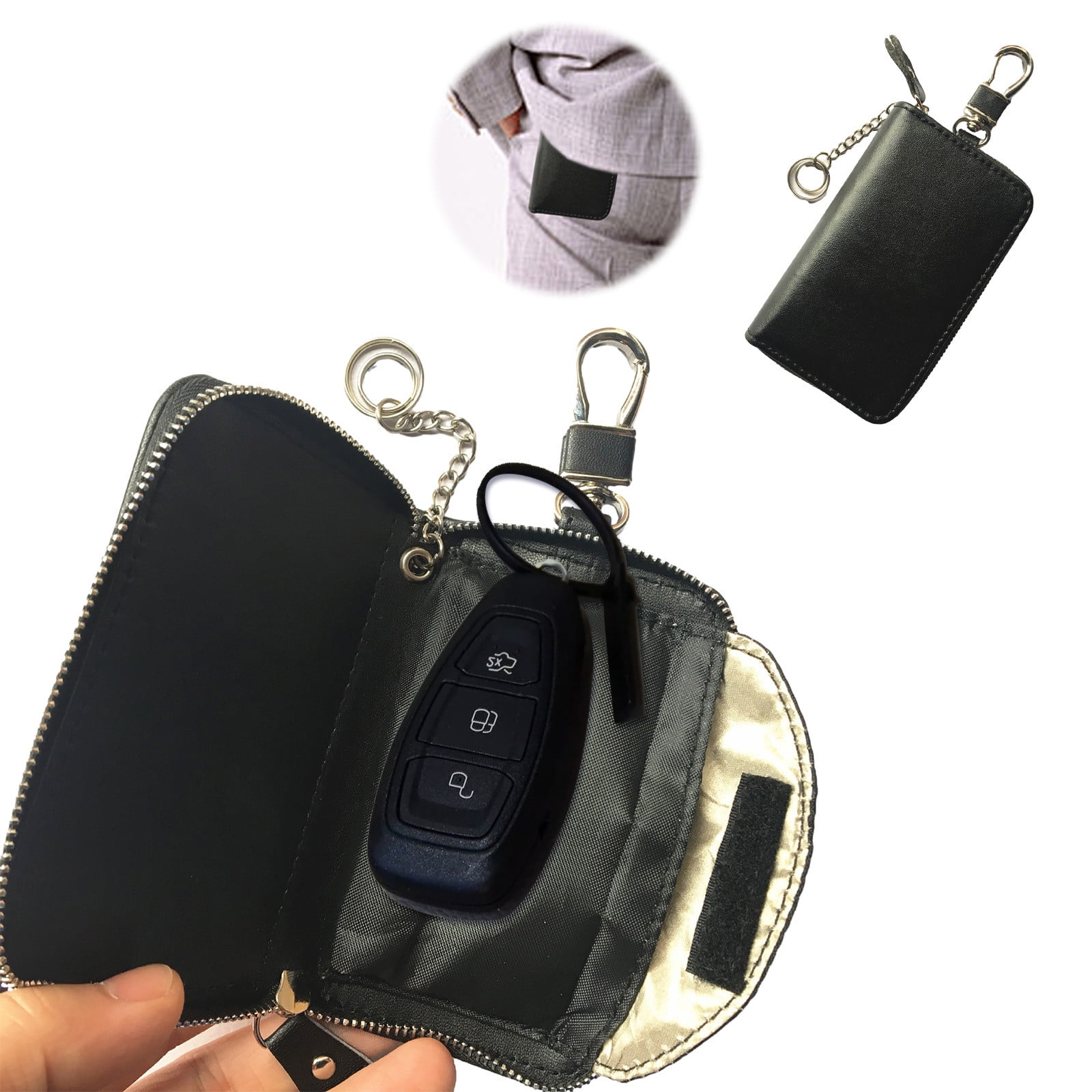 Keyless Entry Remotes and Fobs Retro Faraday Bag Car Key Ant-I Theft ...