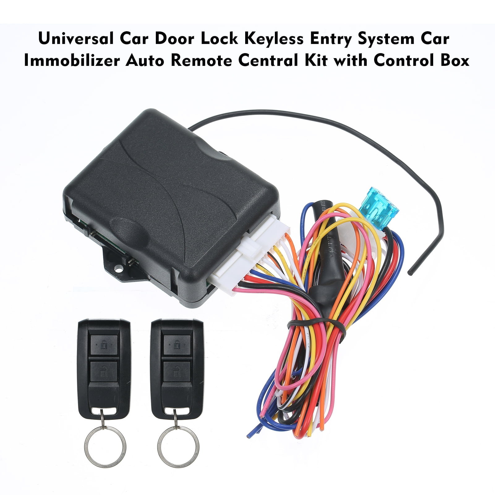 Keyless Entry System,Kit With Box Universal Car Immobilizer Auto Remote ...