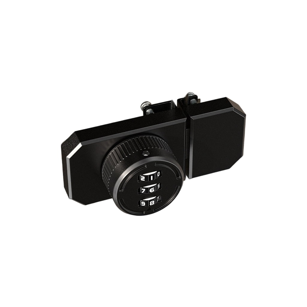 Keyless Glass Cabinet Lock Cabinet Combination Lock Twist Knob Hasp ...