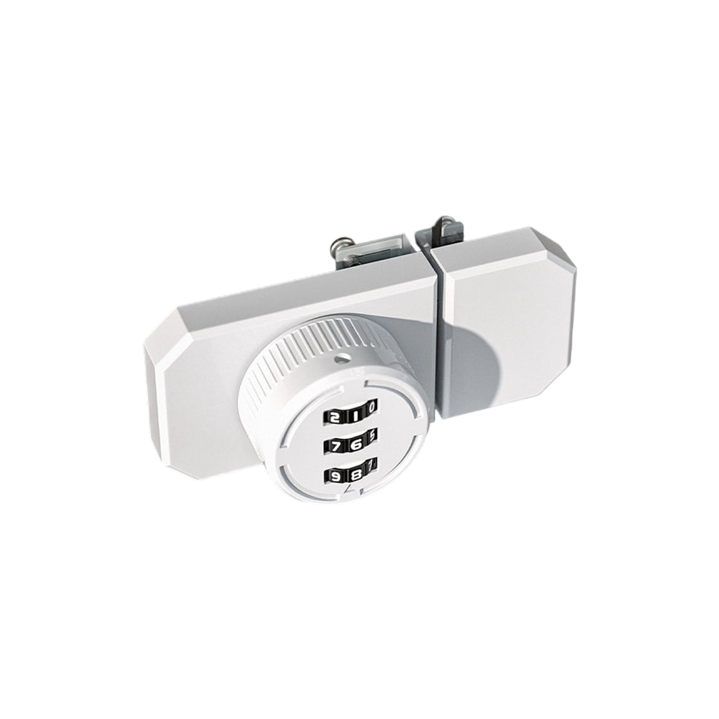Keyless Glass Cabinet Lock Cabinet Combination Lock Twist Knob Hasp ...