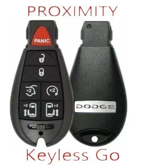 Keyless Go Fobik For 2008 - 2020 Dodge Grand Caravan Remote Key IYZC01C ...