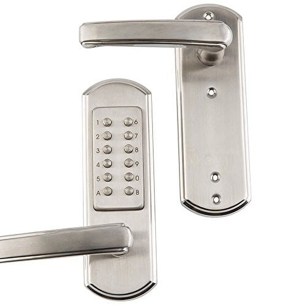Keyless Mechanical Combination Door Lock Digital Code Keypad Security ...
