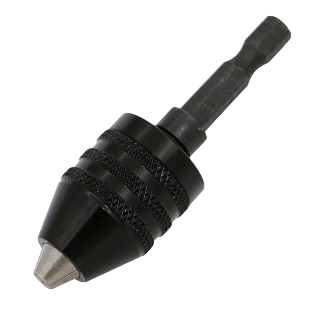 Keyless Mini Drill Chuck Drilling Adapter Converter Self-lock Adaptor ...
