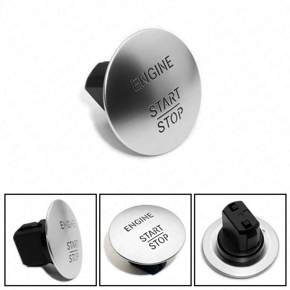Keyless Push Start Stop Button Go Engine Ignition Switch for Benz ...