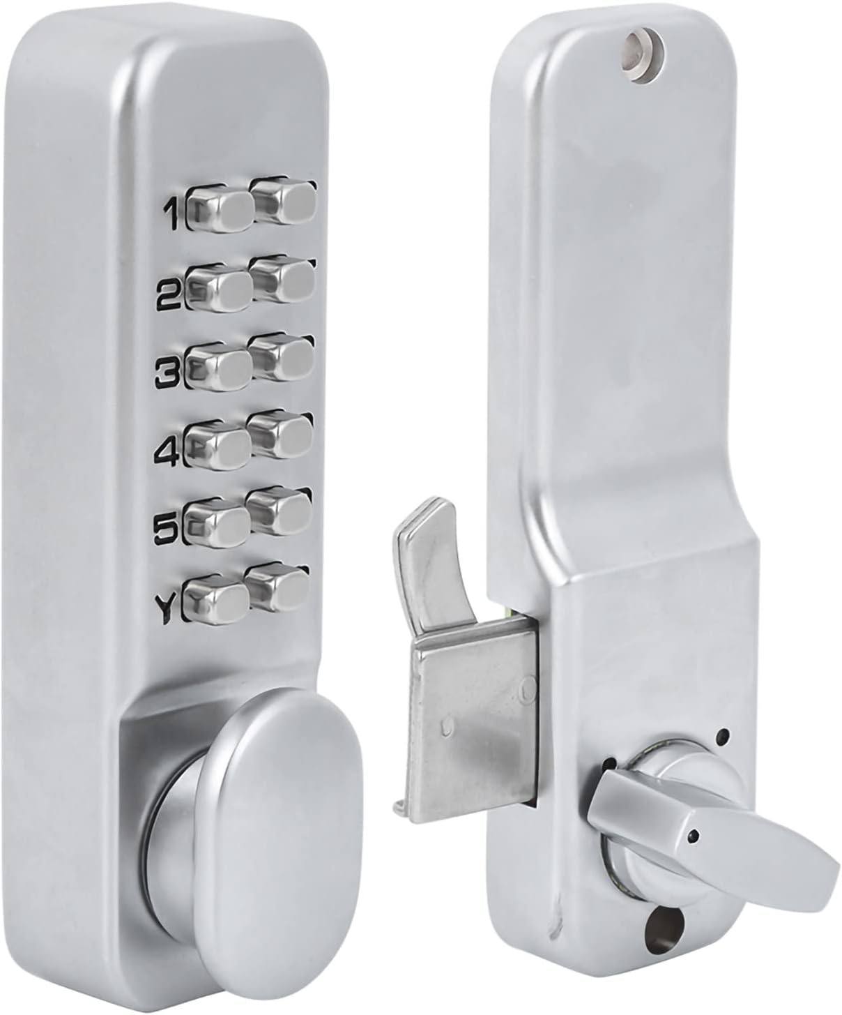 Keyless Sliding Door Lock, Keyless Entry Door Lock, Zinc Alloy Keypad 1 ...
