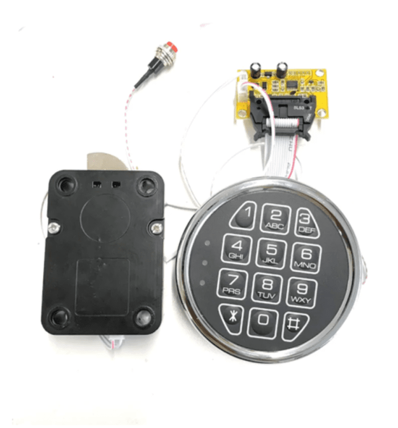 Keyless Touch Keypad Cabinet Lock, Password, Arrang Safe, Swivel Lock ...