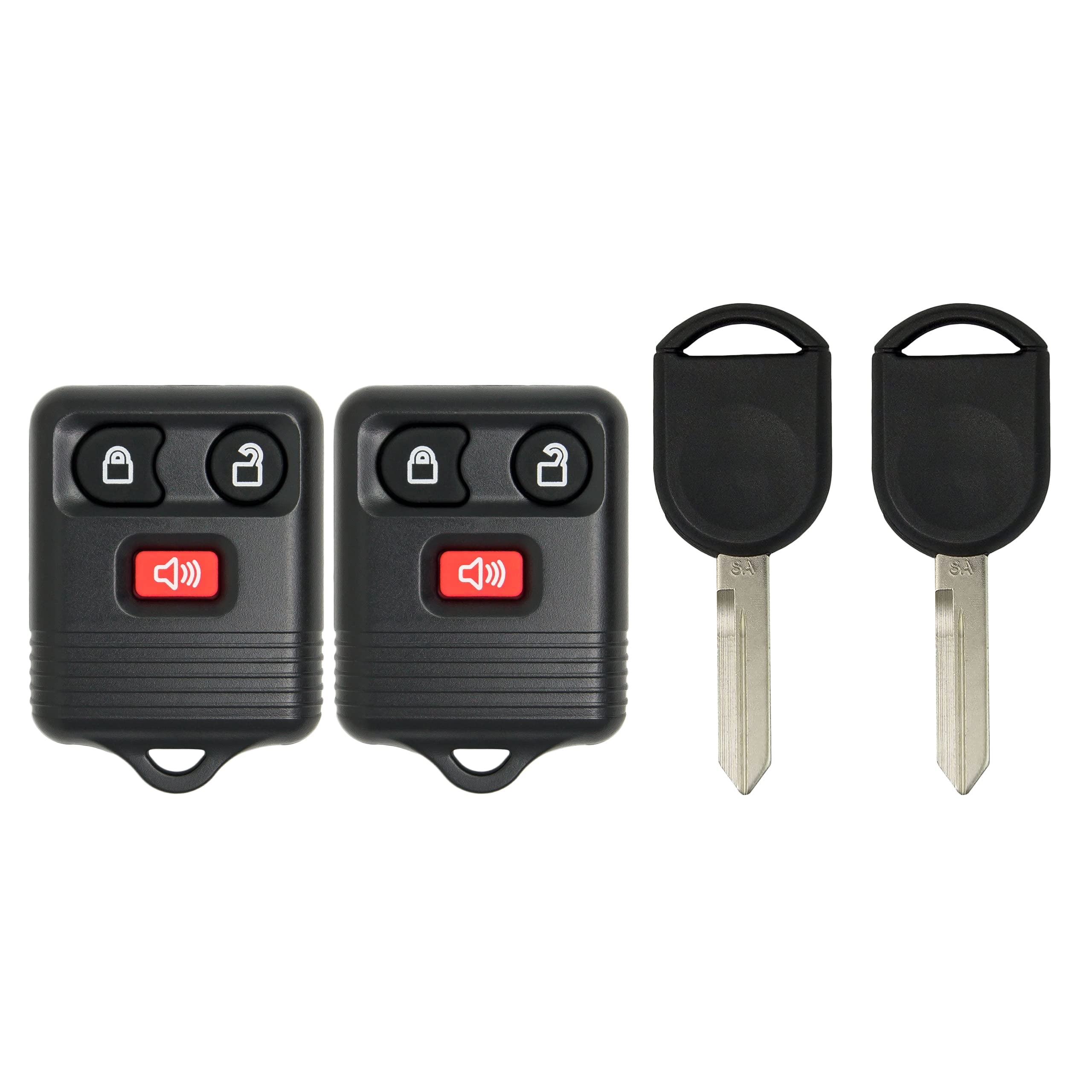 Keyless2Go Replacement for Keyless Entry Car Key Fob Vehicles That Use ...