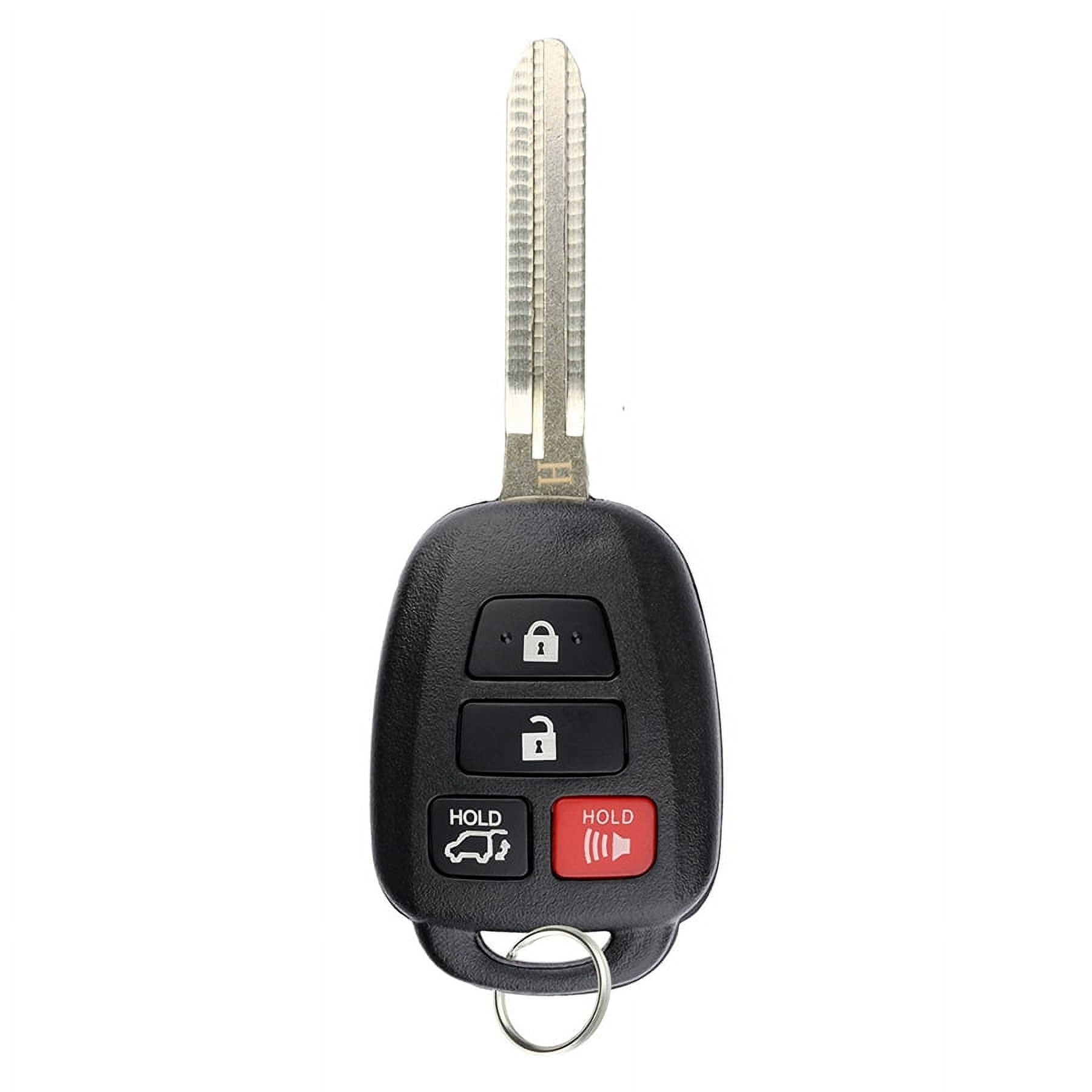 KeylessOption Keyless Entry Remote Car Ignition Key Fob GQ4-52T H Chip ...