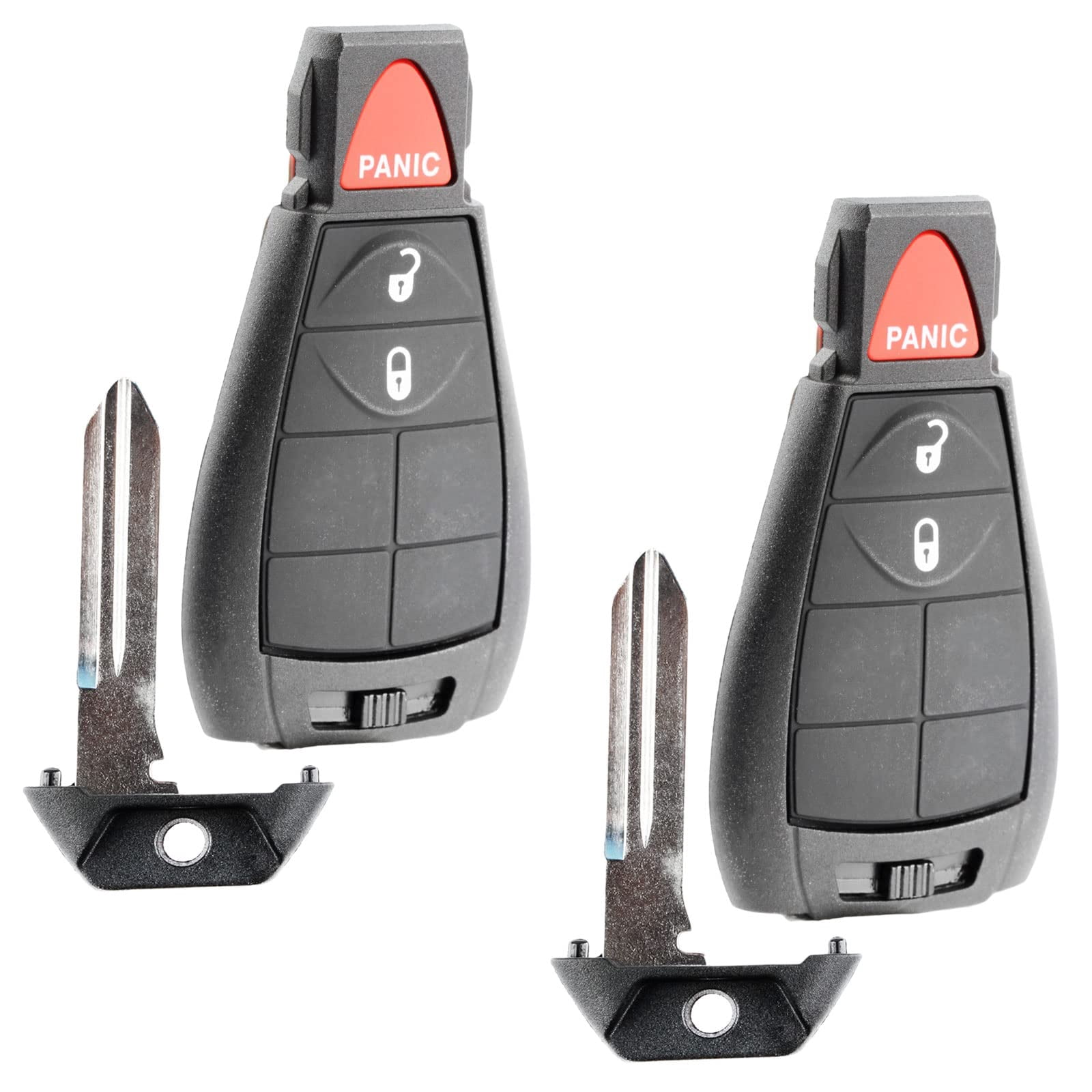 KeylessOption Keyless Entry Remote Car Key Fob Alarm for Dodge Ram ...