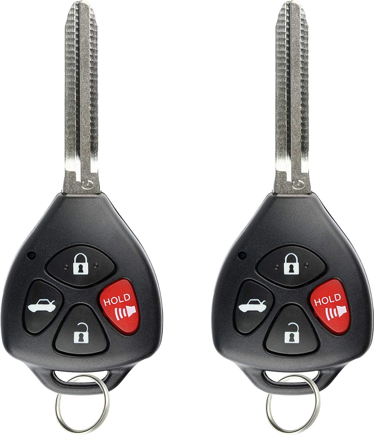 KeylessOption Keyless Entry Remote Control Car Key Fob Replacement ...